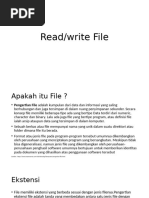 File Adalah Pengertian, Perbedaan, Dan 5 Jenisnya | PDF