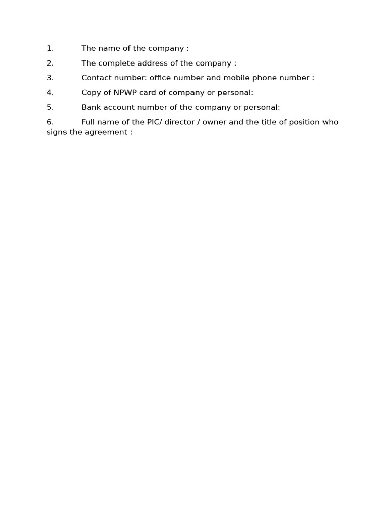 List For Referral Partnership | PDF