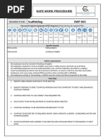 Kwikstage Scaffolding Manual | PDF | Scaffolding | Equipment