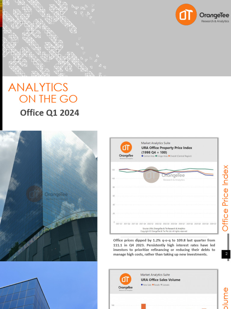 Office 2024Q1 OrangeTee Analytics - 13 May 2024 | PDF | Stocks | Economies