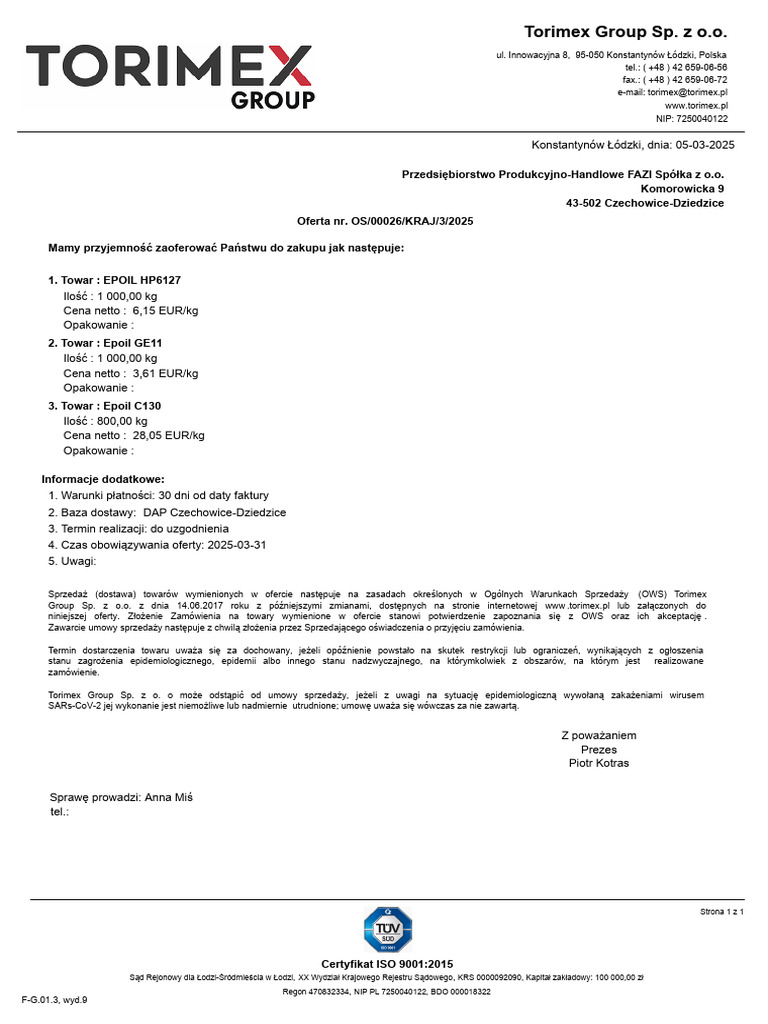 26 3 2025 - Ge11, C130, HP6127 | PDF