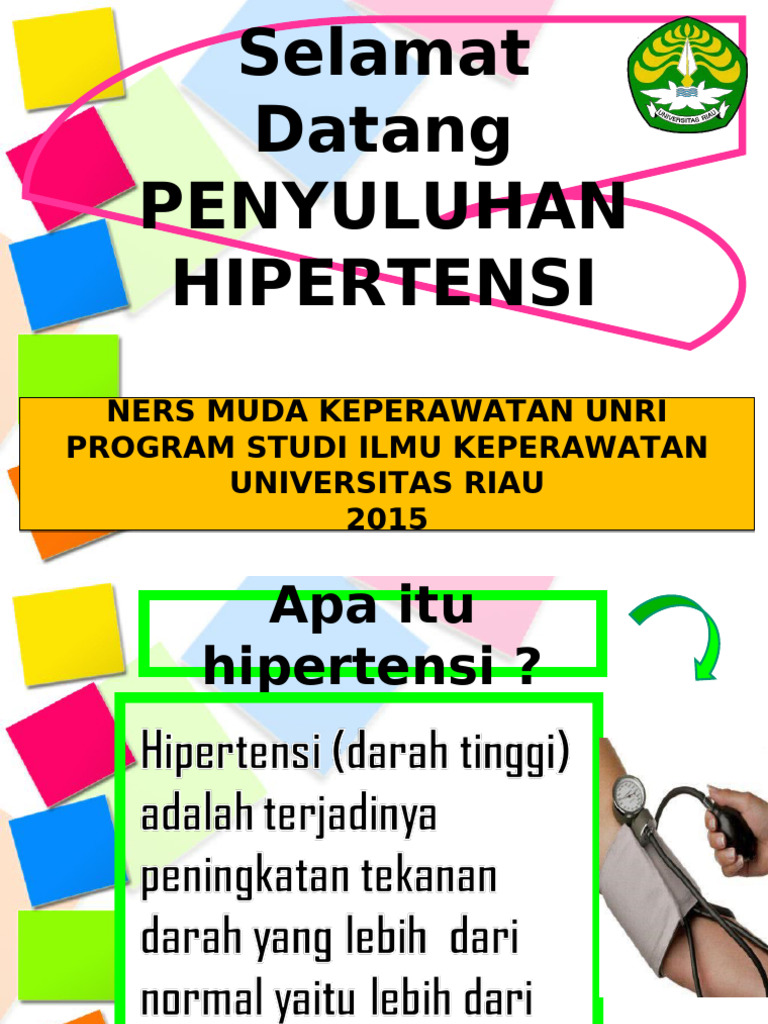 PENYULUHAN HIPERTENSI | PDF