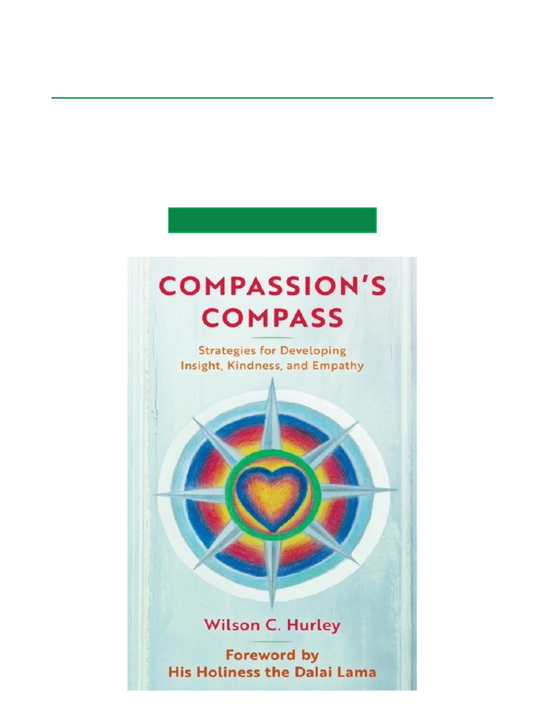 Compassion's COMPASS Strategies For Developing Insight, Kindness, and ...