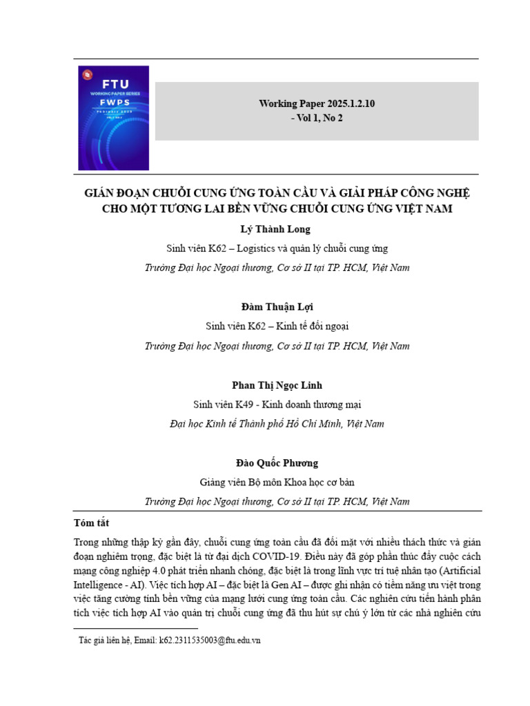 FWPS Vol 1 No 2 Paper 10 | PDF