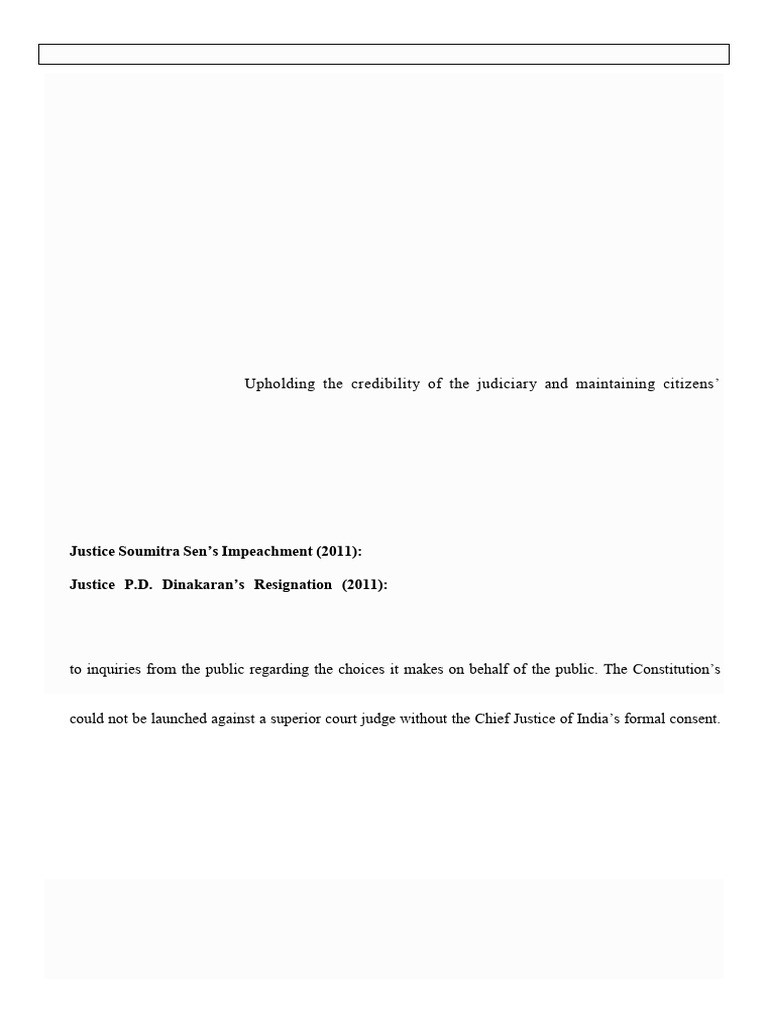 Understanding Judicial Accountability | PDF | Judiciaries | Supreme ...