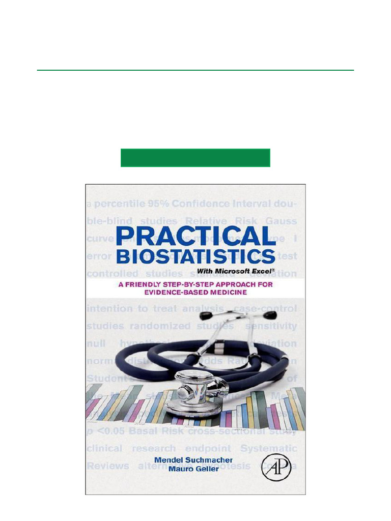 Practical Biostatistics A Friendly Step by Step Approach For Evidence ...