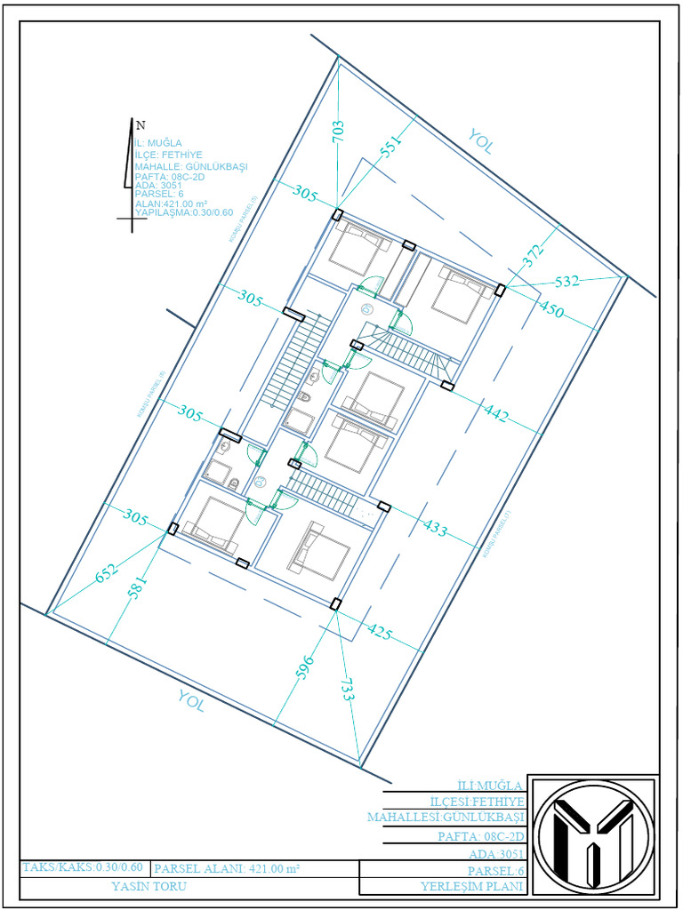 001 YERLEŞİM PLANI | PDF
