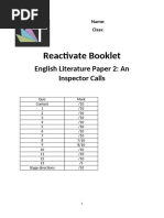 An Inspector Calls Script-2025 | PDF