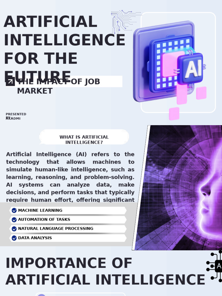 The Impact of Job Market | PDF | Artificial Intelligence | Intelligence ...
