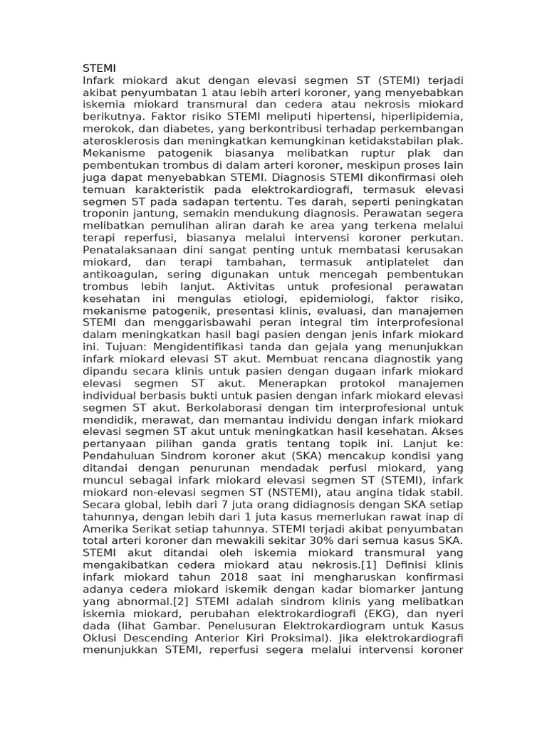 Stemi | PDF