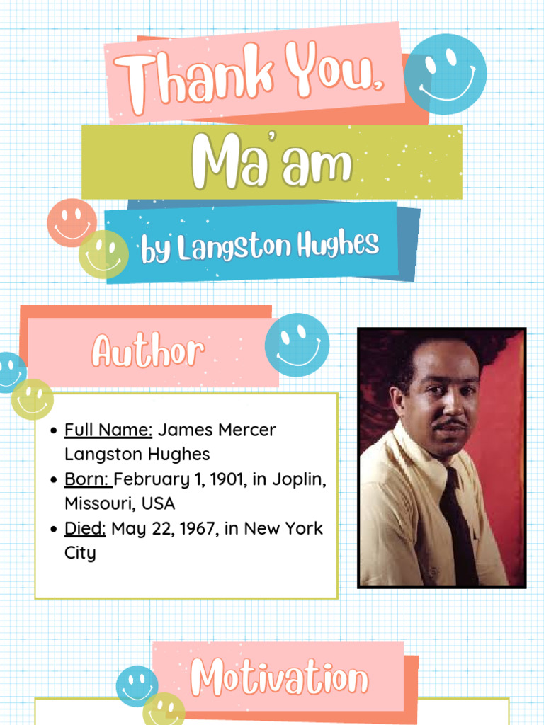 Thank You, Ma'am | PDF