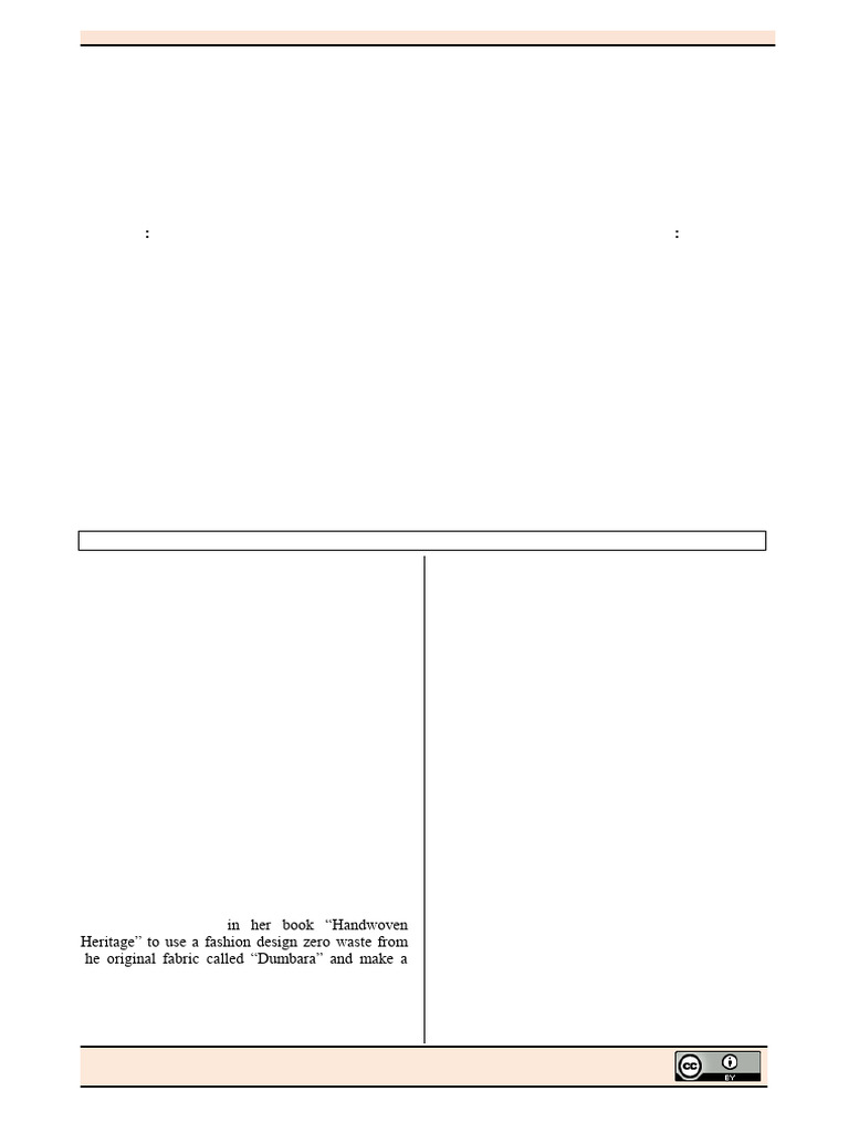 Sustainable Al-Sadu Fabric Design | PDF | Cronbach's Alpha | Textiles