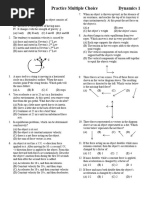 Physics Crossword Puzzle | PDF | Force | Friction
