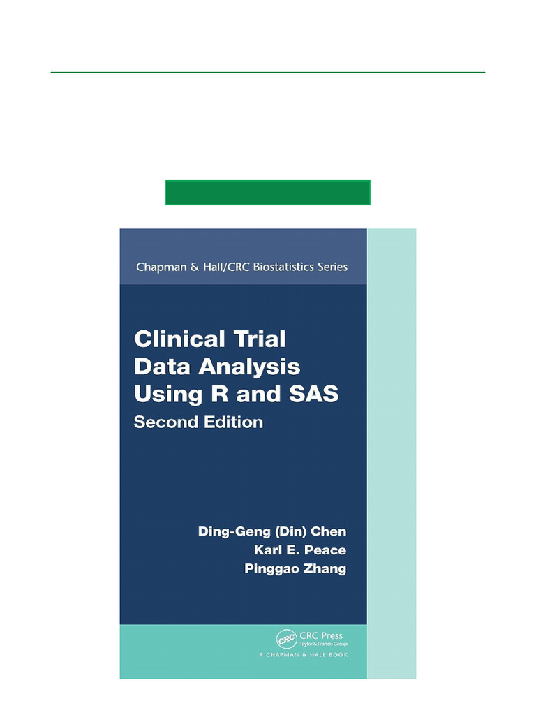 Clinical Trial Data Analysis Using R and SAS - 2nd Edition Entire Book Download | PDF | Meta ...