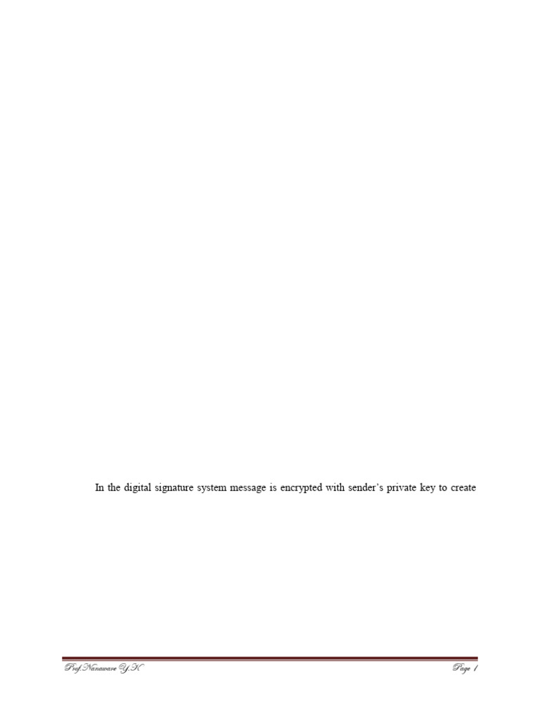 Unit 3-Digital-Signature | PDF | Transport Layer Security | Public Key Cryptography