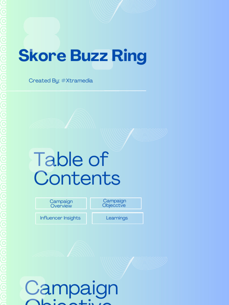 Skore Buzz Ring Campaign Report (1) | PDF