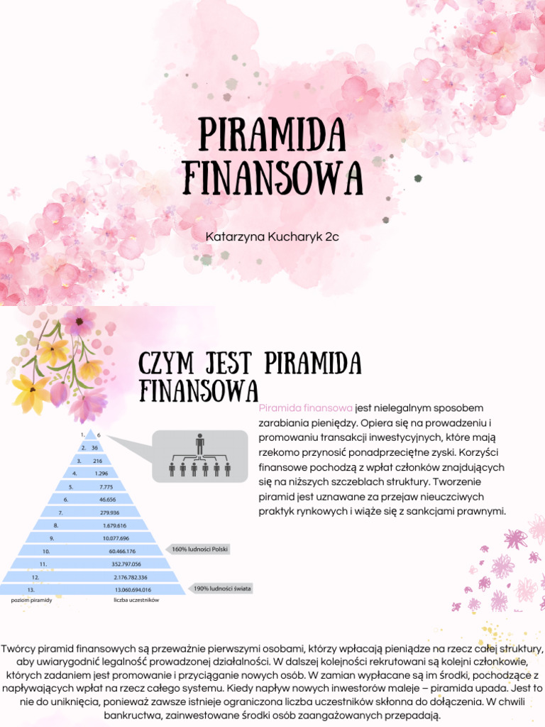 Piramida finansowa | PDF