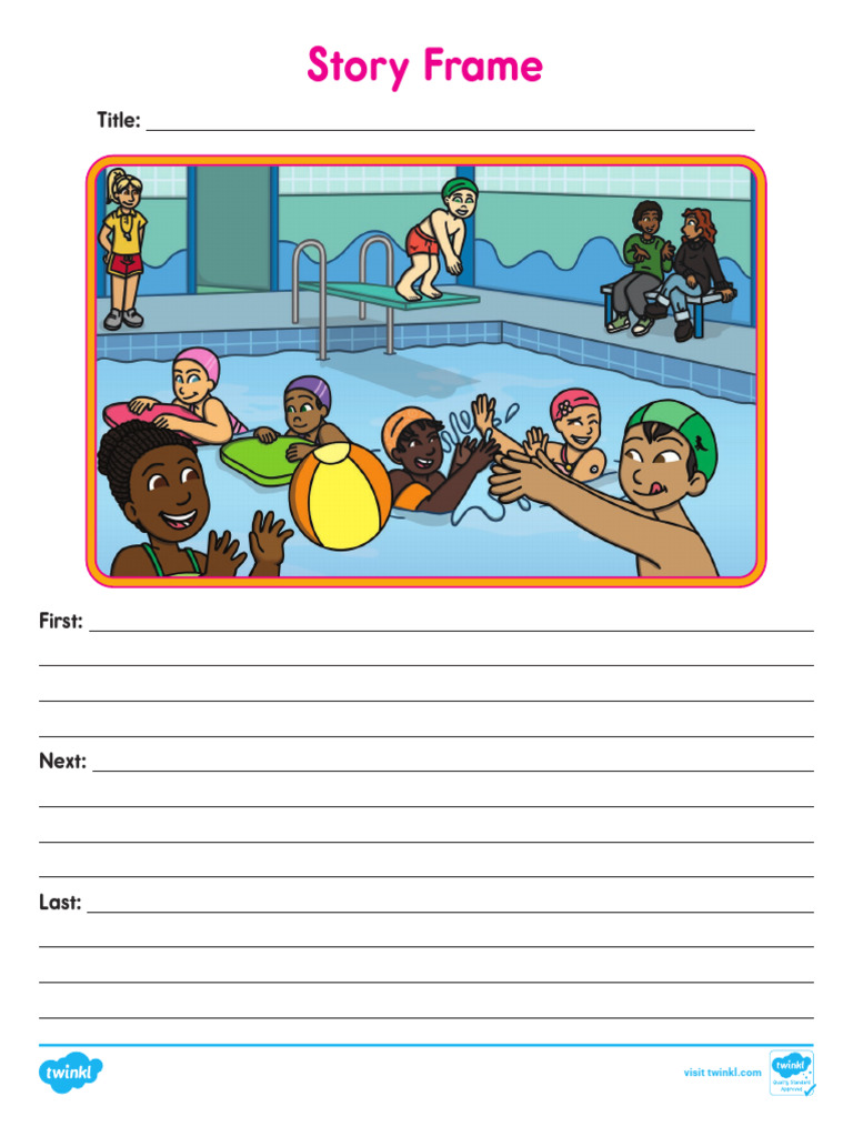 First Grade Story Frame Template | PDF
