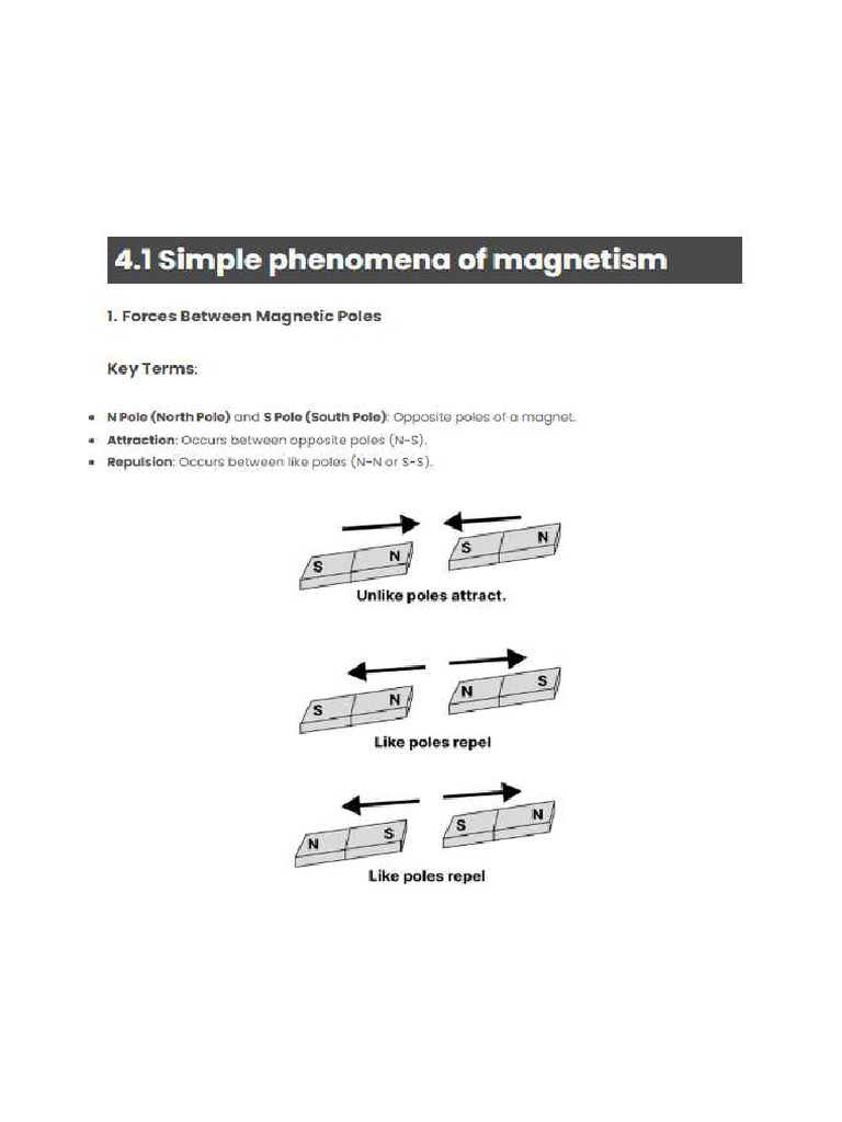 4.1 Magnetism | PDF