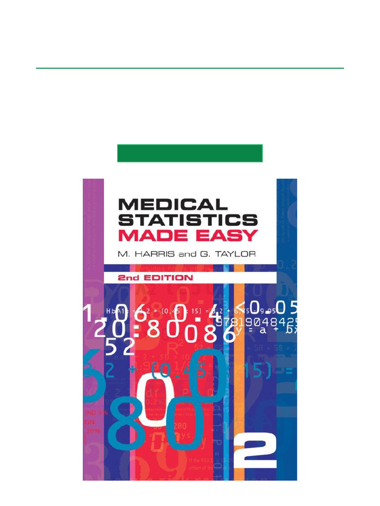 Medical Statistics Made Easy 2e Now Superseded by 3e, 2nd Edition ...