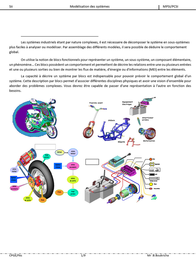 Analyse Et Modelisation Des Systemes Langage Sysml | PDF | Capteur ...