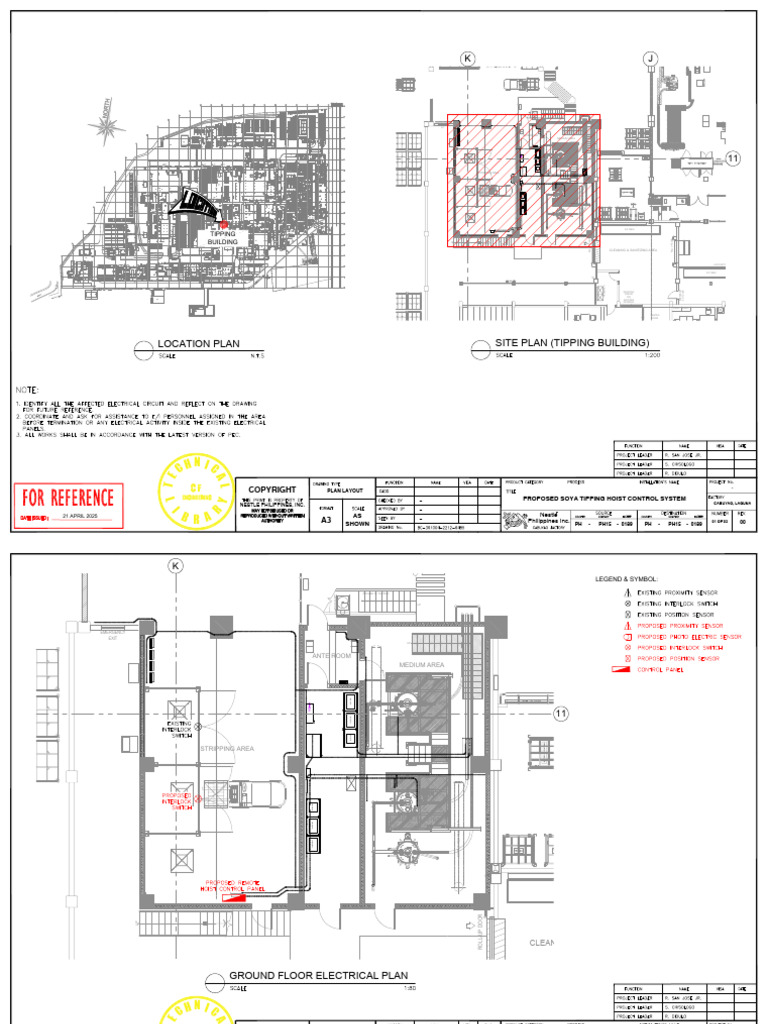 Reference Drawing - Modification of Big Bag Handling System at Soya ...
