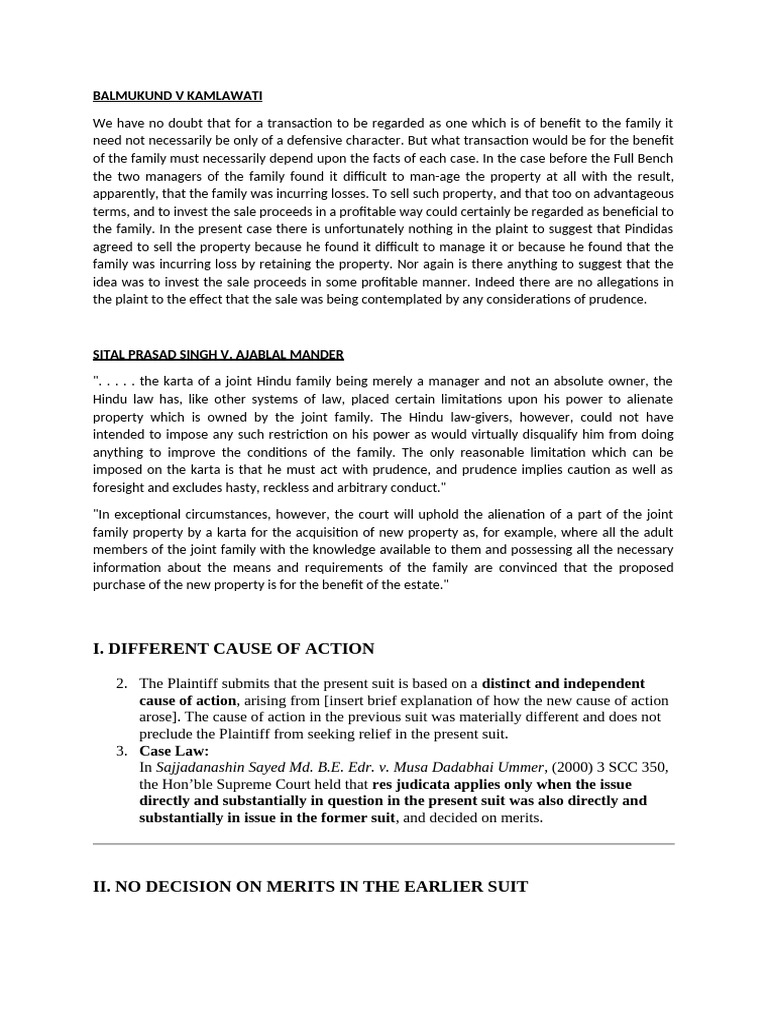 CASES FOR FAMILY MOOT COURT | PDF | Lawsuit | Cause Of Action