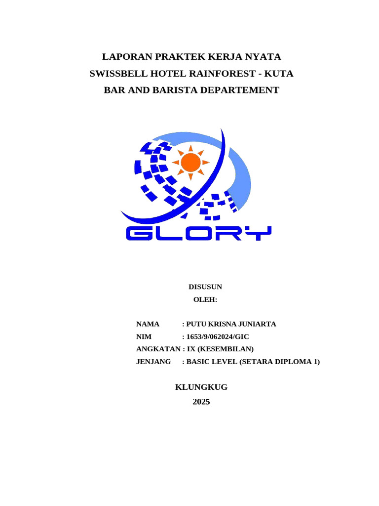 Laporan Putu Krisna Juniarta | PDF