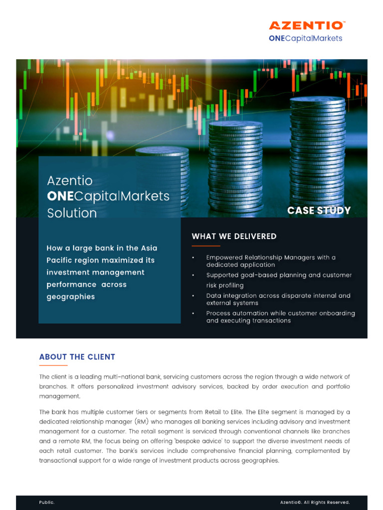 One Banking Capital Case | PDF