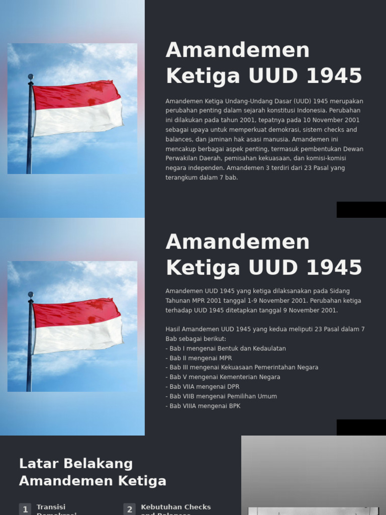 Amandemen-Ketiga-UUD-1945.pptx 20241028 191827 0000 | PDF