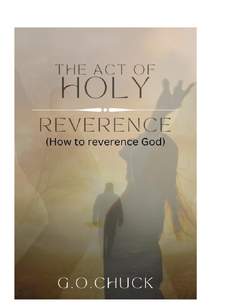 The Act of Holy Reverence | PDF | Prayer | God The Father