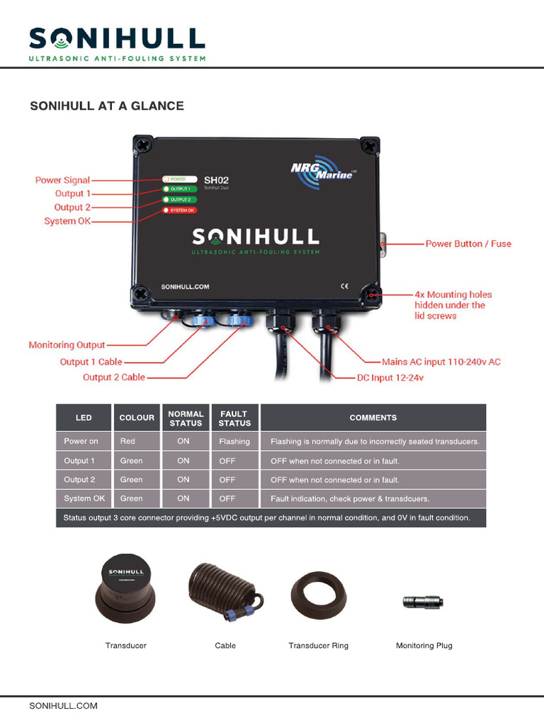 Sonihull Duo Product Manual | PDF | Alternating Current | Mains Electricity
