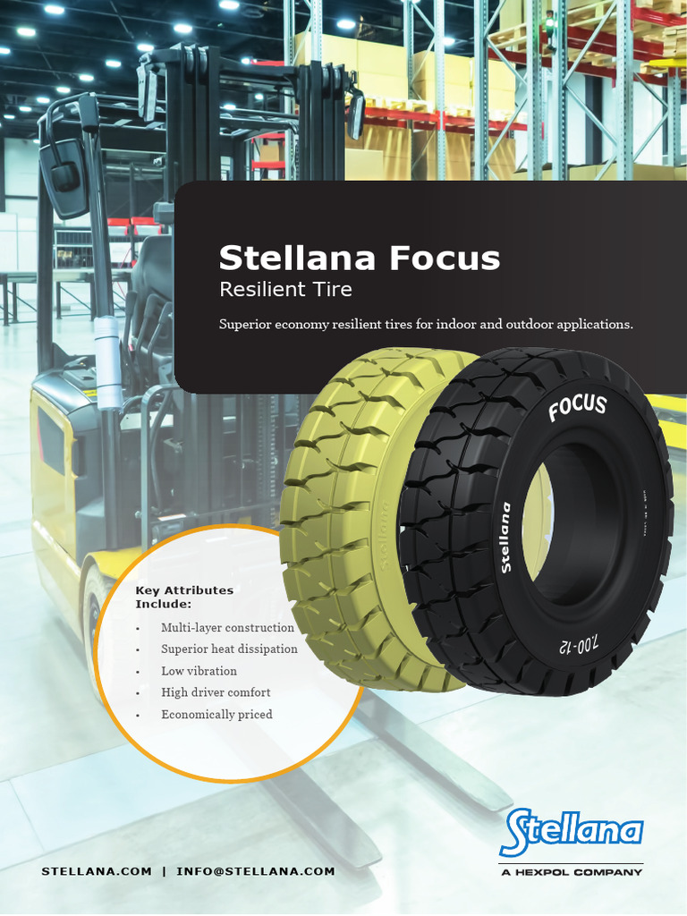 Stellana Focus (Solid Tyres) | PDF | Tire | Automotive Technologies
