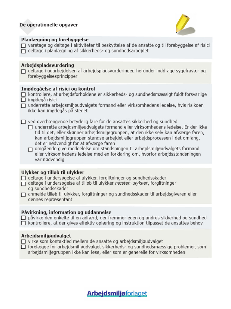 Operationeller opgaver | PDF