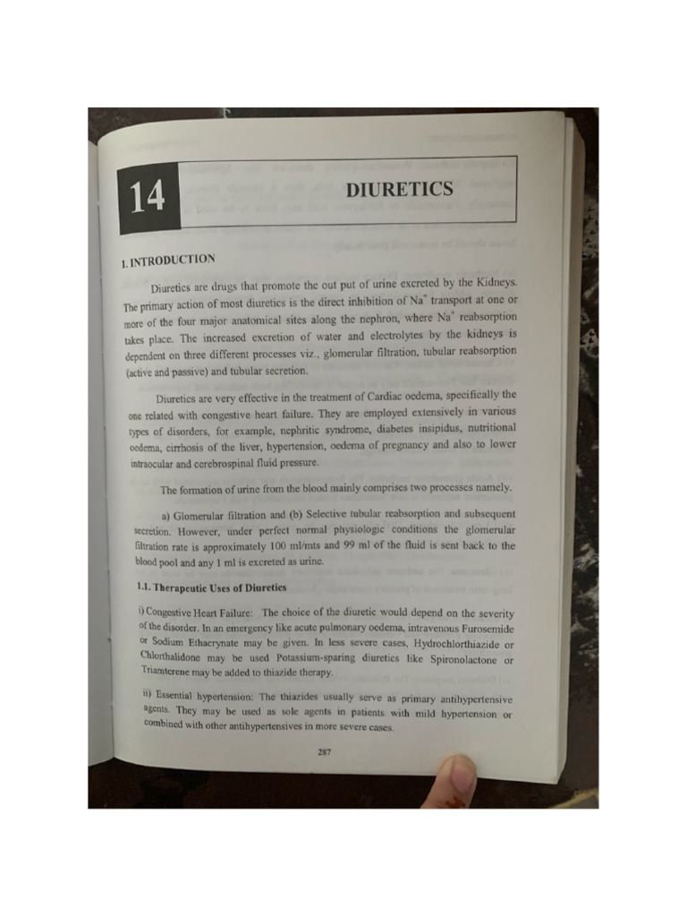 Ilango Diuretics | PDF