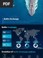 Baltic Clean Tanker Index1 | PDF