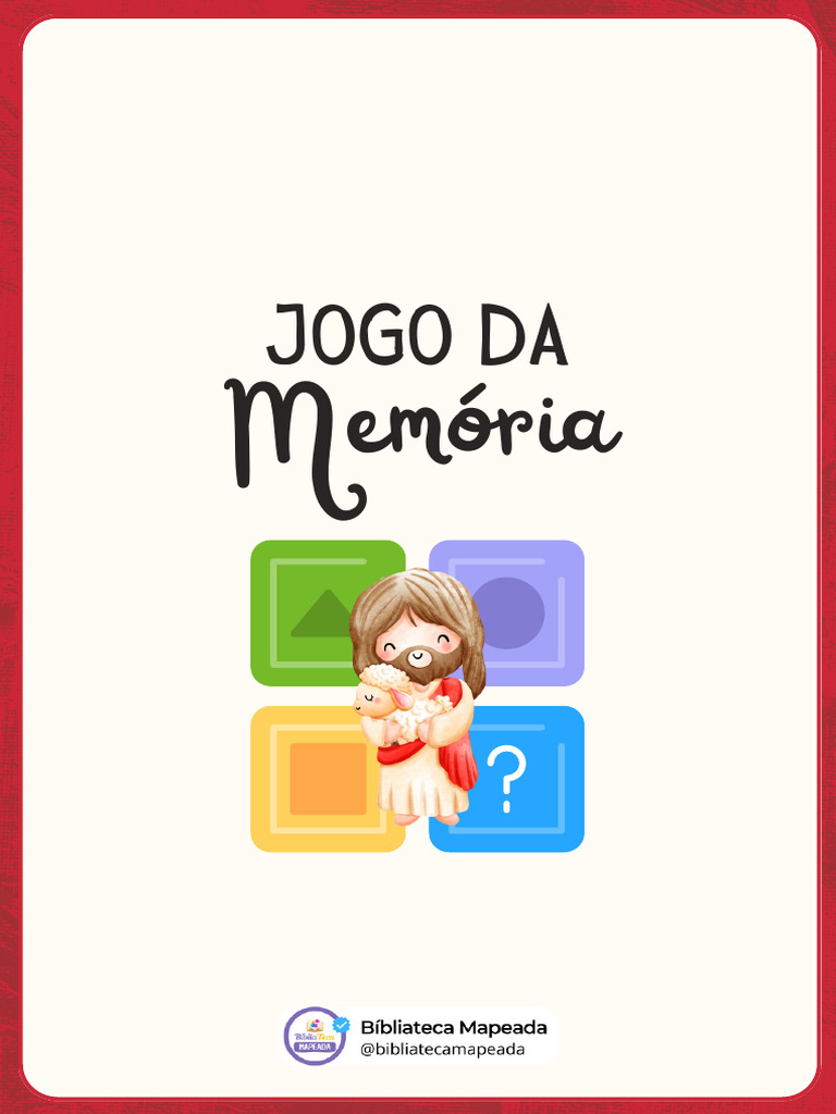 Jogo+Da+Mem%c3%93ria+ +Devocional+a+p%c3%81scoa+de+Jesus+ ...