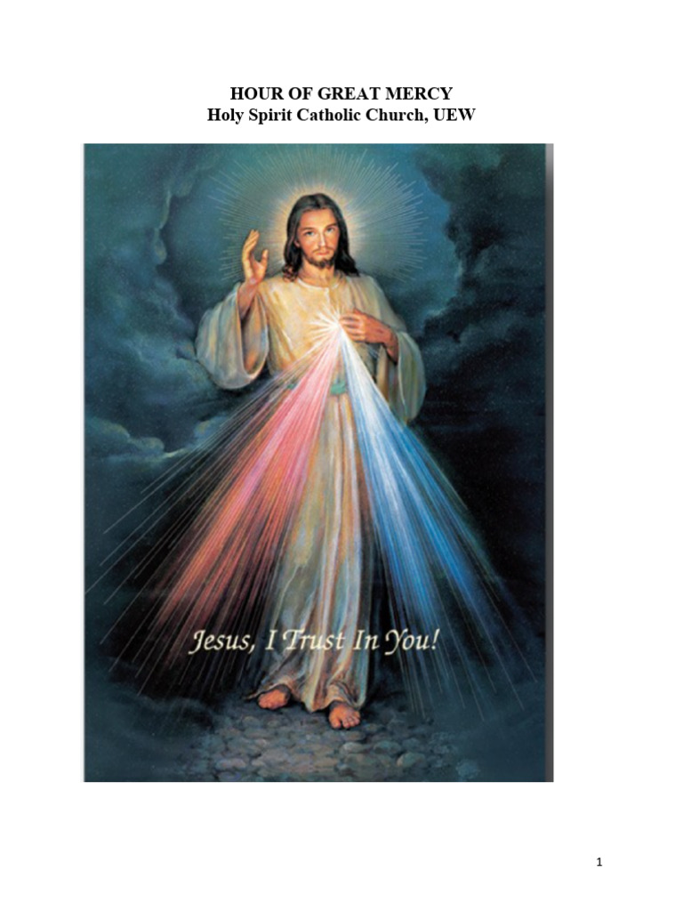 Hour of Great Mercy Practices | PDF | Christian Worship And Liturgy ...