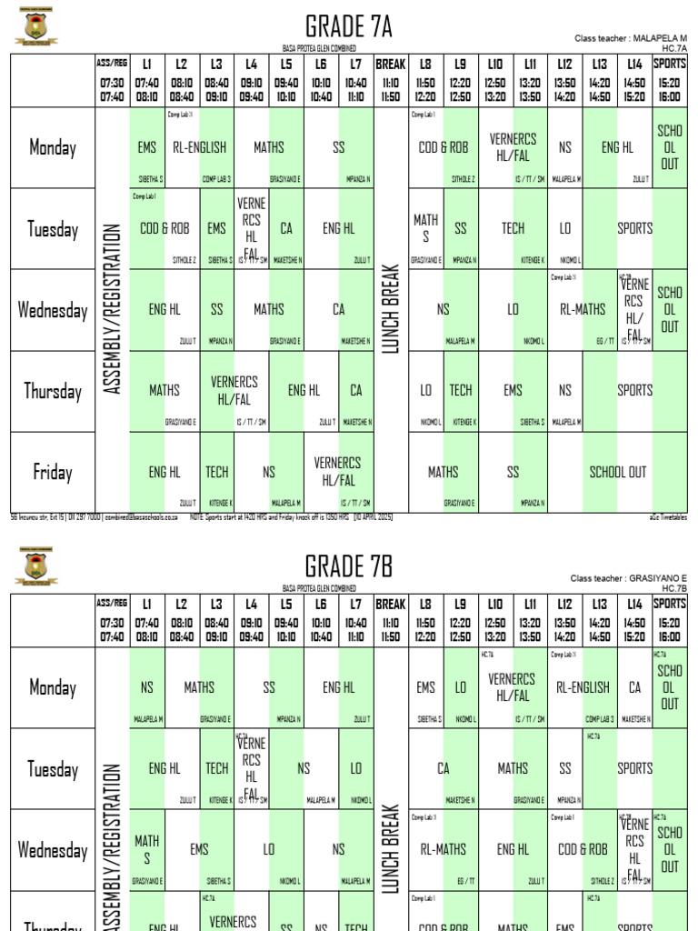 Basa Class TT 10 April 2025 | PDF