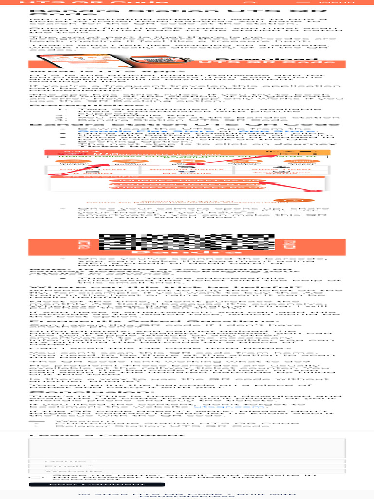 ? Bandra Station Uts QR Code - (Mar 25) (No Ads & Fast) | PDF | Qr Code ...