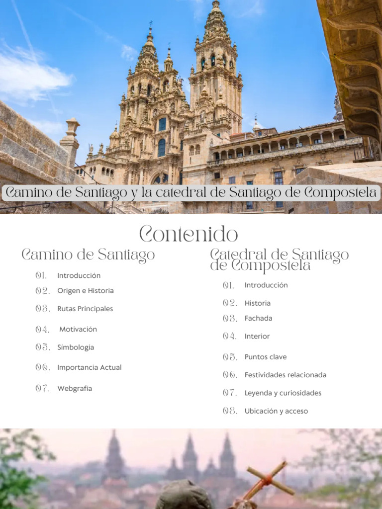 Camino y Catedral de Santiago PDF | PDF | Santiago de compostela