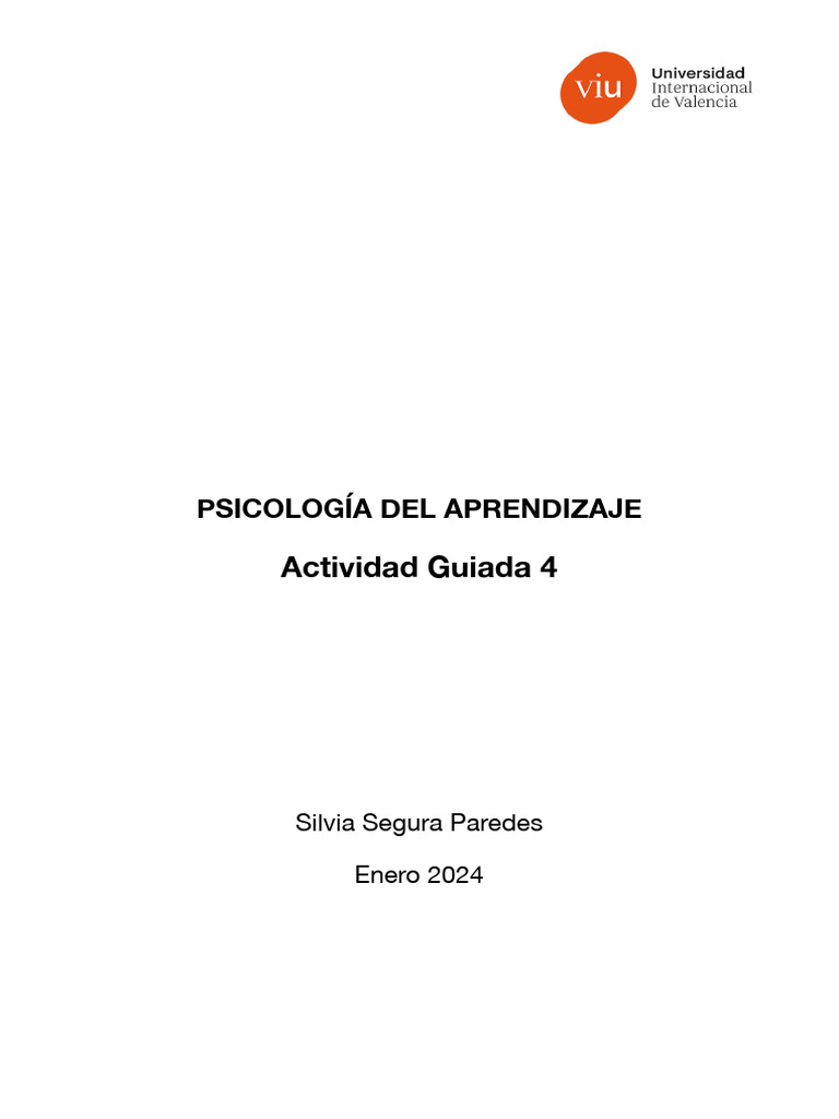AG4. Psicología Del Aprendizaje | PDF | Condicionamiento clásico | Violencia