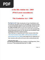 Artha Rin Adalat Ain - 2003 (With Latest Amendment) The Limitation Act ...