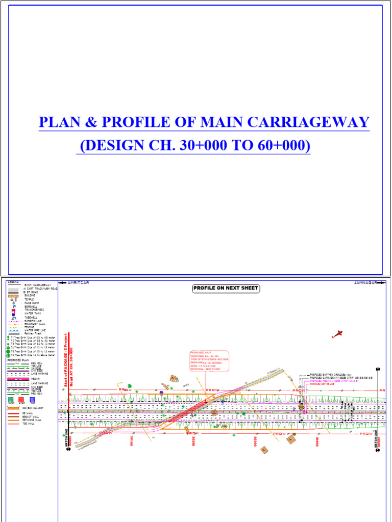 Main Carriageway Design Plan NH-754K | PDF