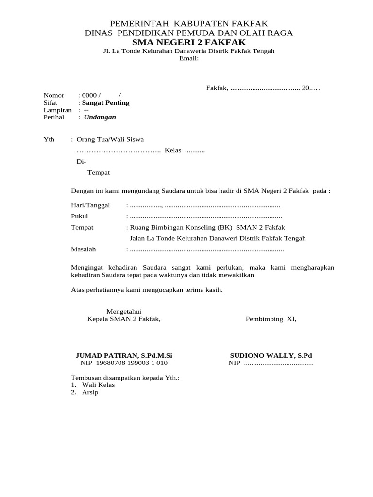 Lampiran 1 Program Kerja BK | PDF