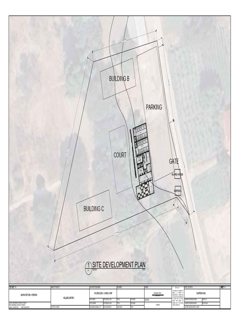 Wellness Center SDP Building A 20250226 | PDF