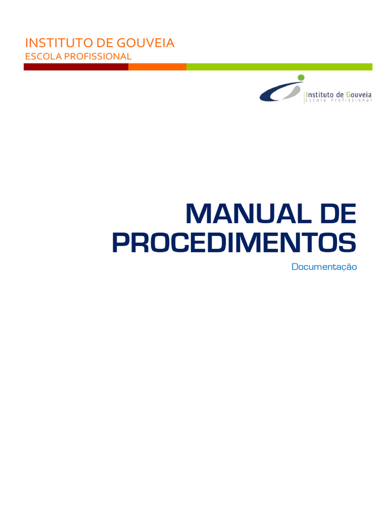 DT_Manual_Procedimentos_IGEP | PDF | Pedagogia | Escolas