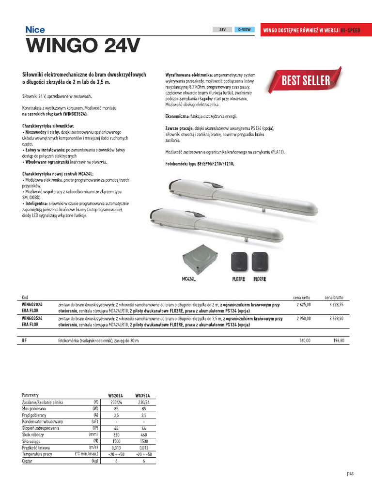 Wingo 24V | PDF