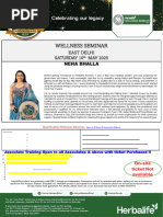 India Extravaganza 2025 - HPL Reception Updated Flyer | PDF