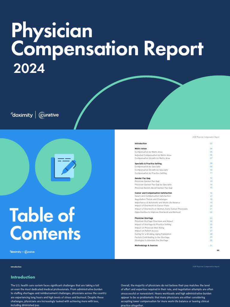 Doximity Physician Compensation Report 2024 | PDF | Cost Of Living ...